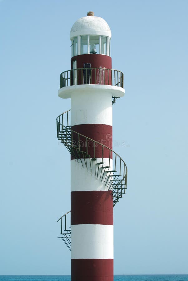 Lighthouse, Cancun, Mexico stock photo. Image of white - 45306718