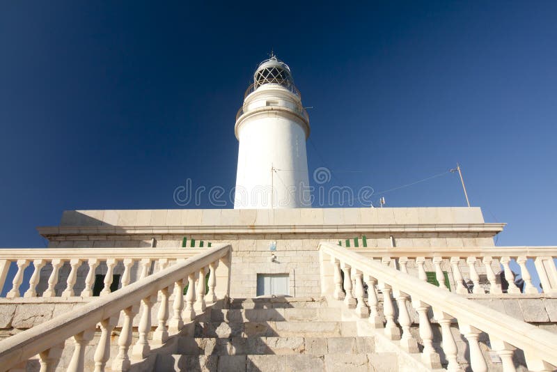 Lighthouse on Cap De Formentor on Island Majorca, Balaeric Islands ...