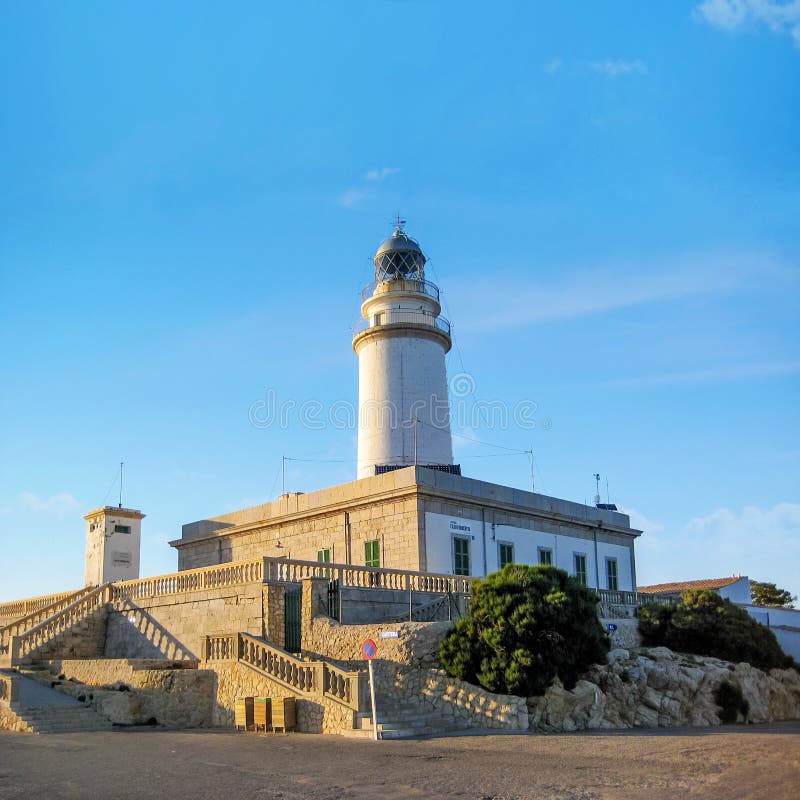 Lighthouse at Cap De Formentor, Majorca Stock Image - Image of view ...