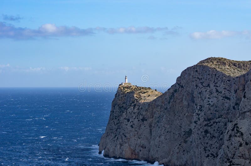 Lighthouse, Cap De Formentor, Mallorca Spain Stock Image - Image of ...