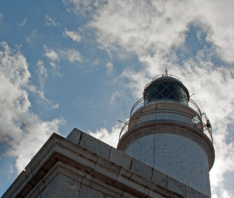 Lighthouse on Cap De Formentor Peninsula on Majorca Spain Stock Photo ...