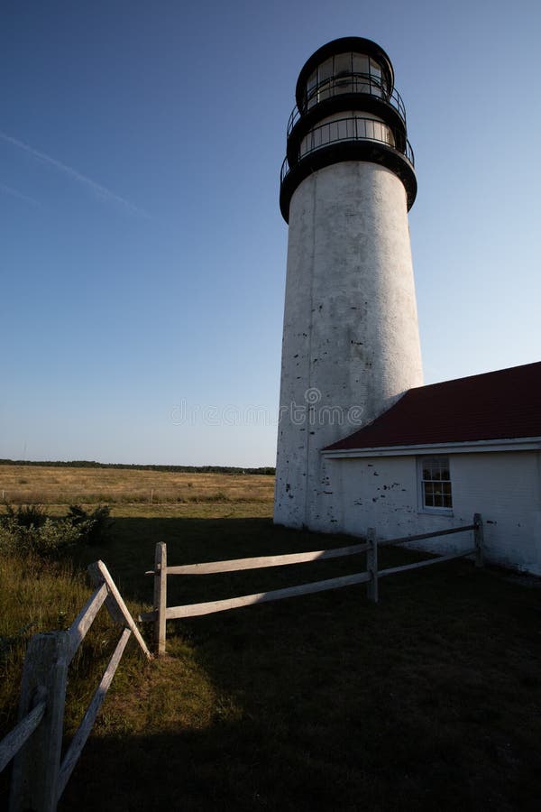 Lighthouse in Cape cod stock image. Image of island - 182838381