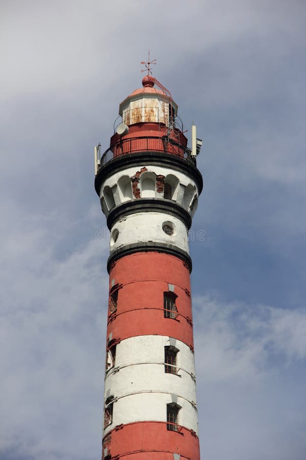 Lighthouse stock image. Image of clouds, house, marine - 31612621