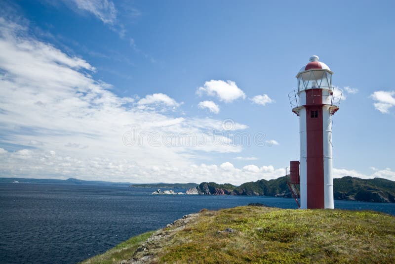 Lighthouse in Sound of Mull, Scotland Stock Photo - Image of seafaring ...