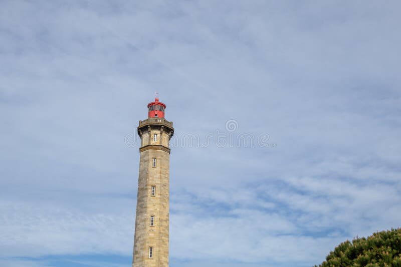 Lighthouse on the Coast of the Country Stock Photo - Image of coast ...