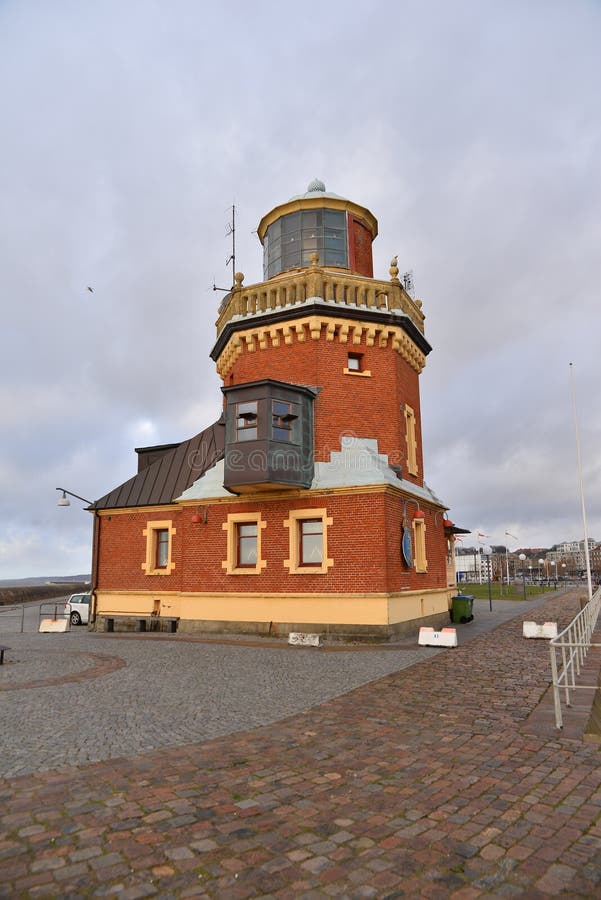 Lighthouse stock photo. Image of contemporary, nordic - 55789878