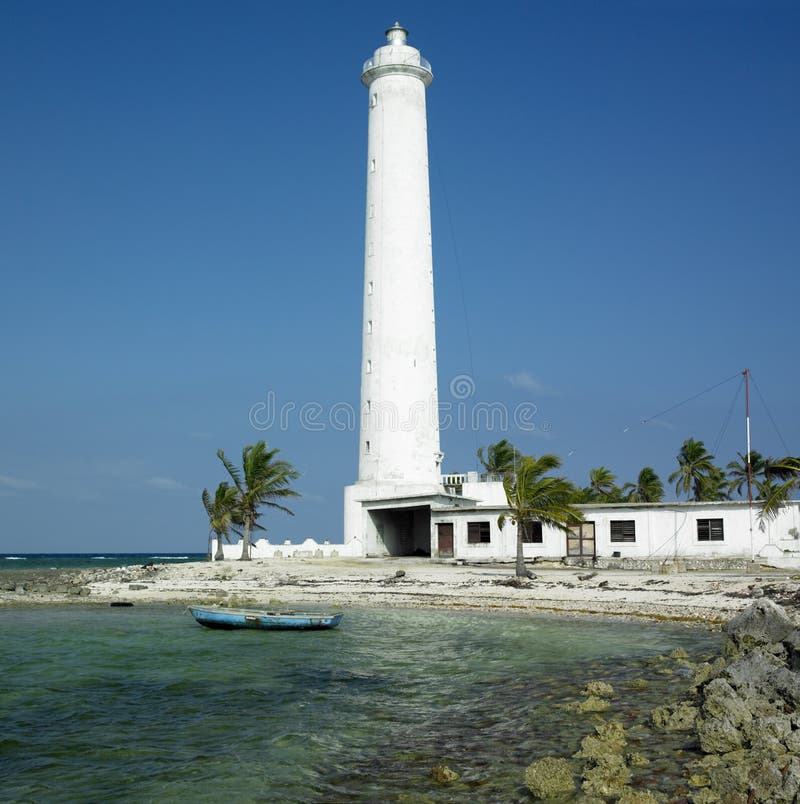 Lighthouse, Cuba stock photo. Image of province, antilles - 12838828