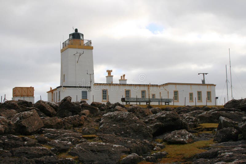 Lighthouse at Eshaness stock image. Image of water, wilderness - 7088827