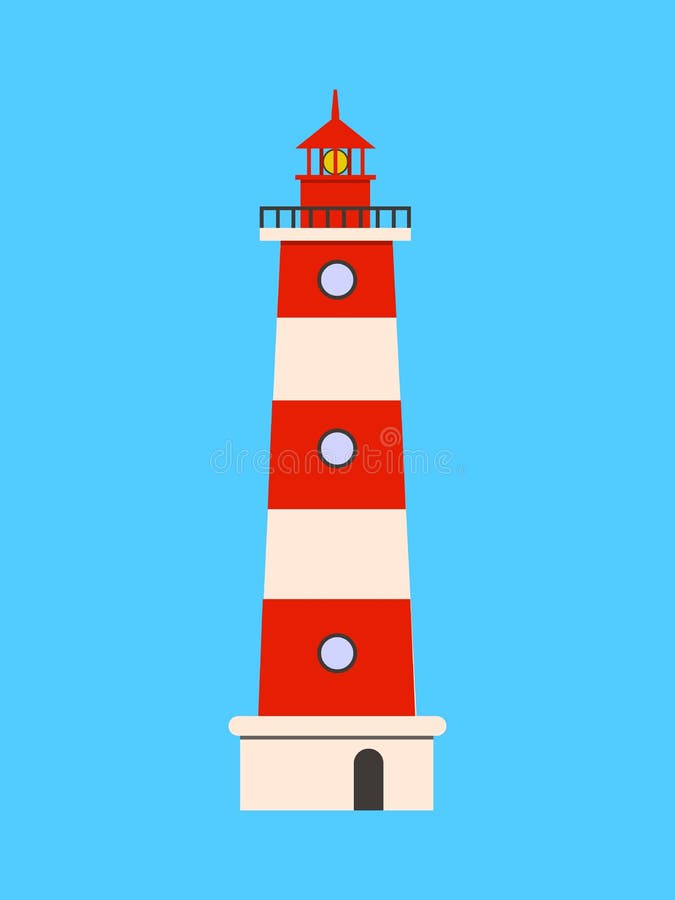 Lighthouse Blue Background Stock Illustrations – 5,332 Lighthouse Blue ...