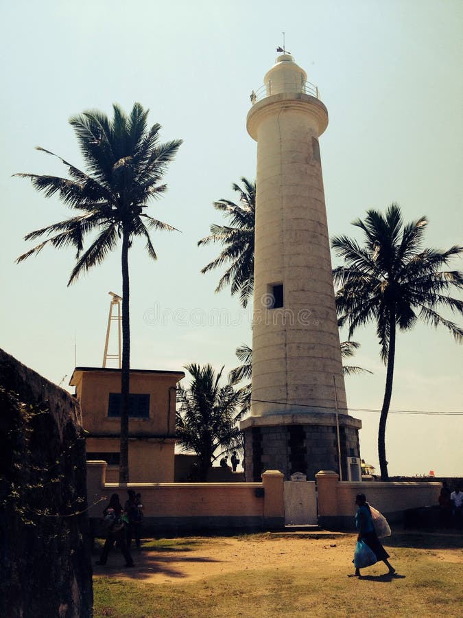 Lighthouse in the Fort of Gale Stock Photo - Image of sand, light: 42751086