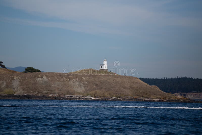 Lighthouse stock photo. Image of harbor, shore, sail - 44865186