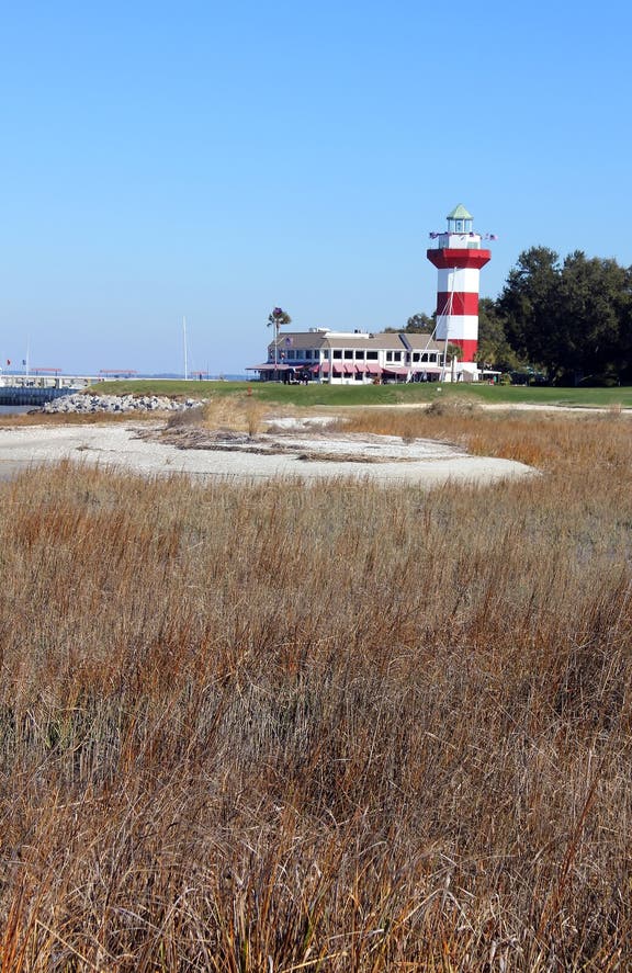 Lighthouse from Golf Course Stock Photo - Image of trap, links: 18344308
