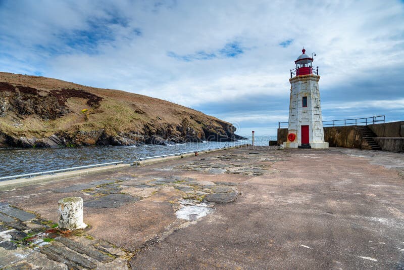 Lybster Lighthouse, Scotland Stock Photo - Image of scotland, europe ...