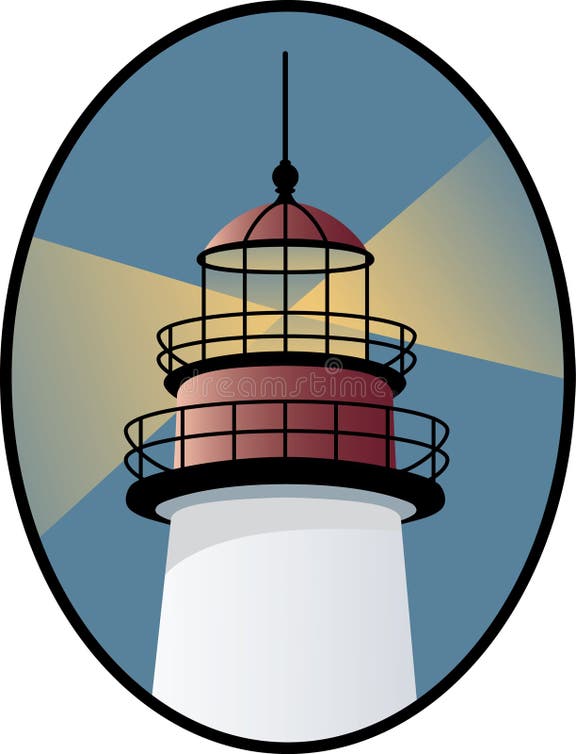 Lighthouse Icon stock vector. Illustration of luminescence - 12593390