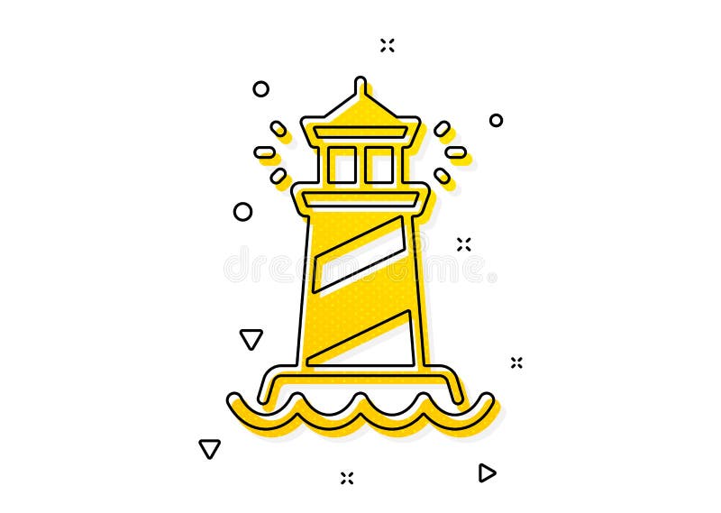 Lighthouse Geometric Stock Illustrations – 725 Lighthouse Geometric ...