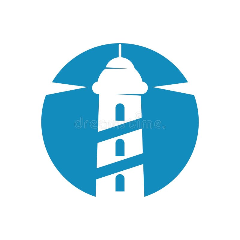 Lighthouse Icon. Simple Lighthouse Building Vector Design Stock ...