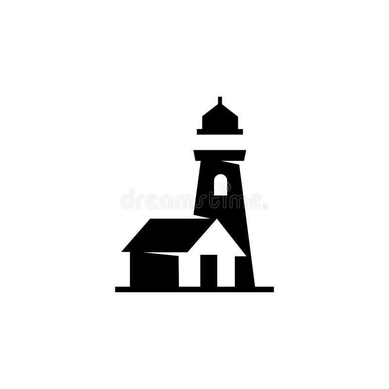Lighthouse Icon. Simple Illustration of Lighthouse Vector Icon for Web ...