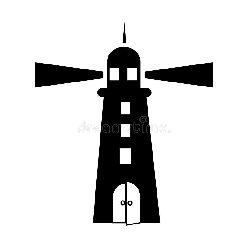 Simple Lighthouse Stock Illustrations – 3,112 Simple Lighthouse Stock ...