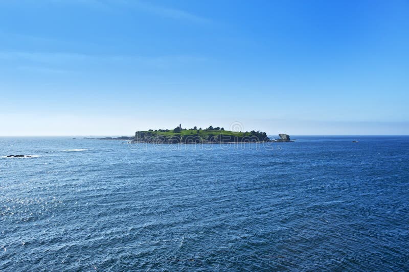 Lighthouse Island stock photo. Image of america, light - 28672596