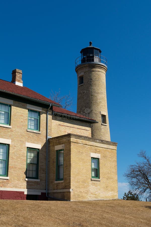 Lighthouse stock image. Image of lake, blue, masonry - 142541057