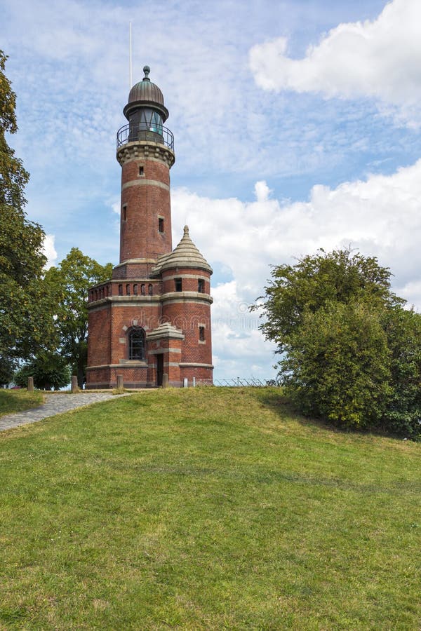 Lighthouse Kiel, Germany stock photo. Image of wide, kiel - 13175282