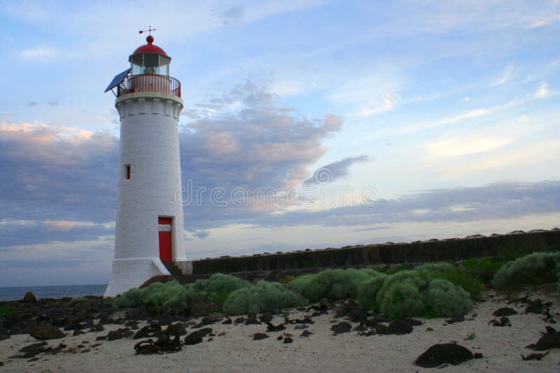 Lighthouse landscape stock image. Image of sign, rock, stair - 383093