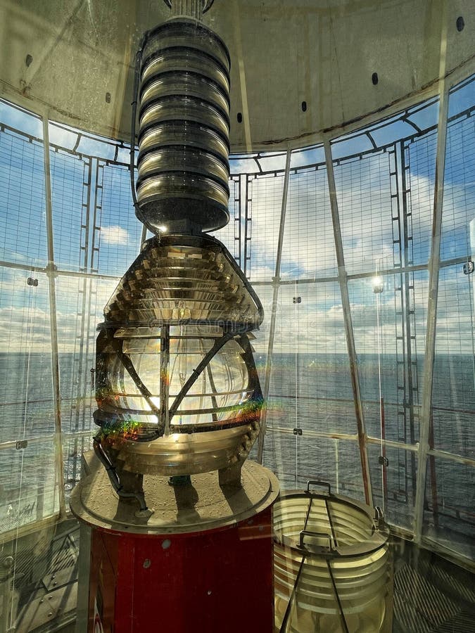 Lighthouse light stock photo. Image of safety, bulb - 336870952