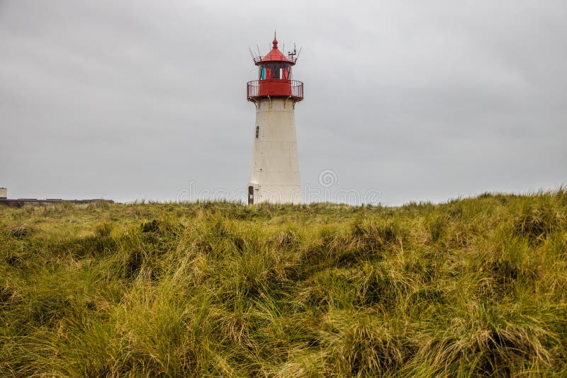 The Lighthouse List West, Sylt, Germany, Europe Stock Image - Image of ...