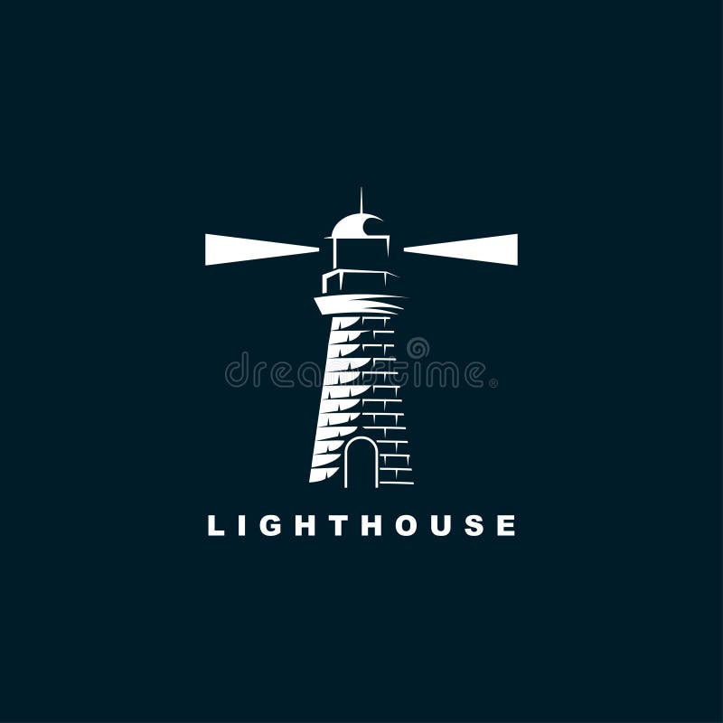 Beacon Logo Design Vector Template Stock Vector - Illustration of ...