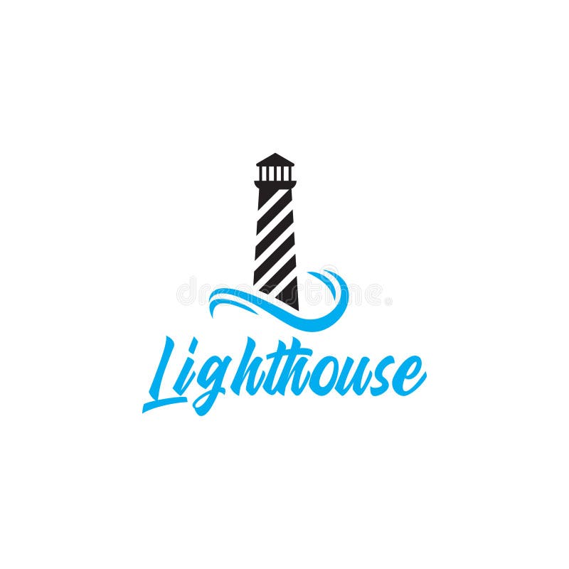 Minimal Lighthouse Logo Stock Illustrations – 212 Minimal Lighthouse ...