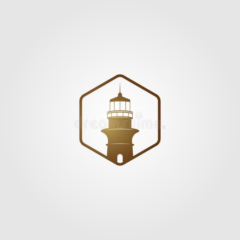 Gold Lighthouse Stock Illustrations – 665 Gold Lighthouse Stock ...
