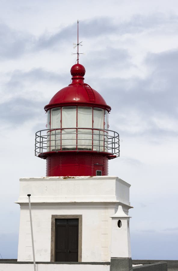 Lighthouse in Madeira stock image. Image of nautical - 174731603