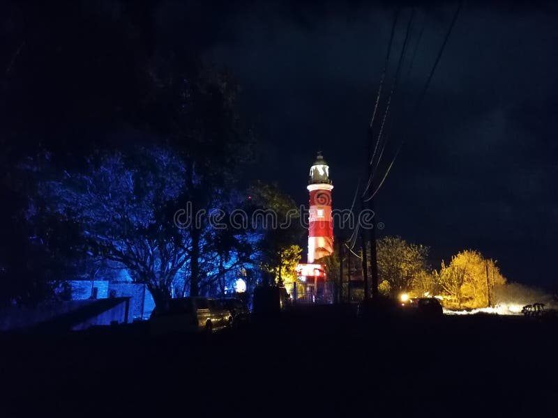 Lighthouse Mauritius Island Landscape Stock Image - Image of metropolis ...