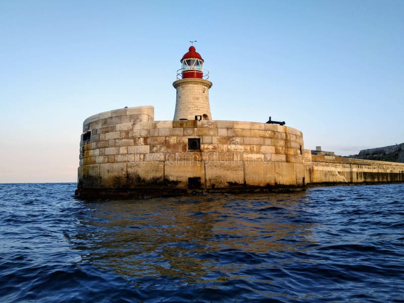 695 Lighthouse Malta Mediterranean Sea Stock Photos - Free & Royalty ...