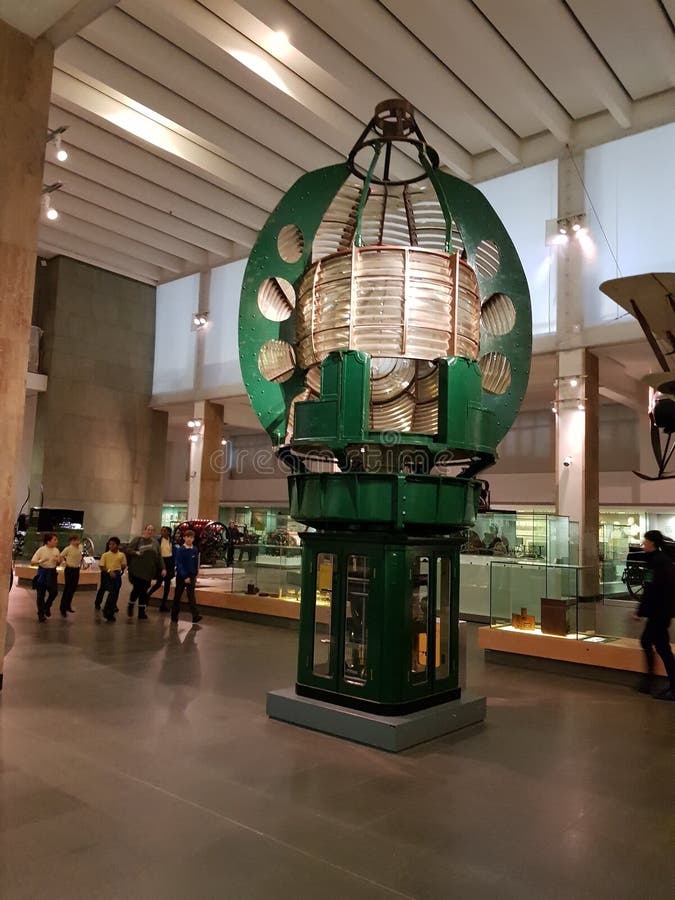 Lighthouse mirror editorial stock photo. Image of museum - 132927158