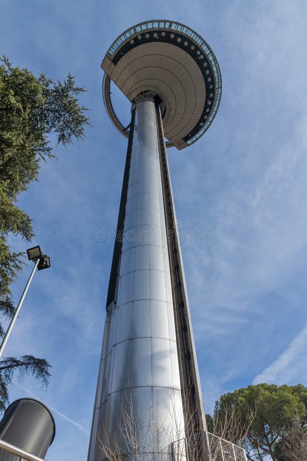 Lighthouse of Moncloa in Madrid, Spain Editorial Image - Image of ...