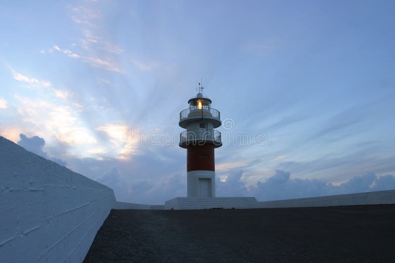 Crazy Lighthouse stock photo. Image of lighthouse, clouds - 10466