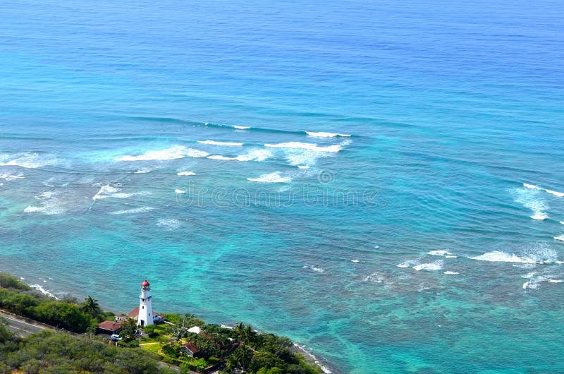 Lighthouse over ocean stock image. Image of landscape - 41139687