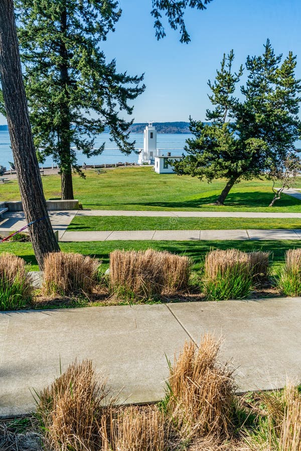 Lighthouse Park Scene stock image. Image of brown, travel - 315275099