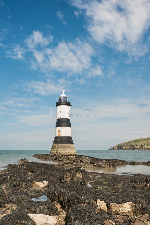Lighthouse stock photo. Image of anglesey, seaweed, landmark - 39214782
