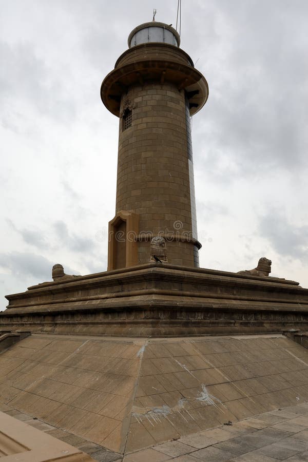 Lighthouse from the Port in Colombo in Sri Lanka Stock Photo - Image of ...