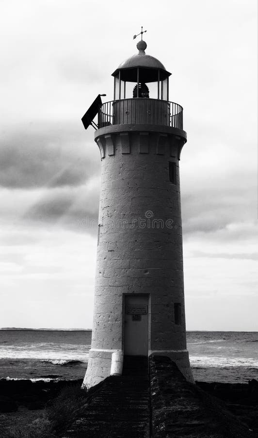 Lighthouse by the Port in Turkey Stock Image - Image of kemer ...