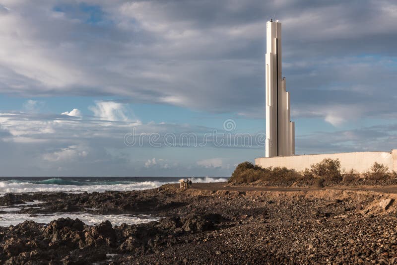 Lighthouse, Punta Del Este, Uruguay Stock Photo - Image of construction ...