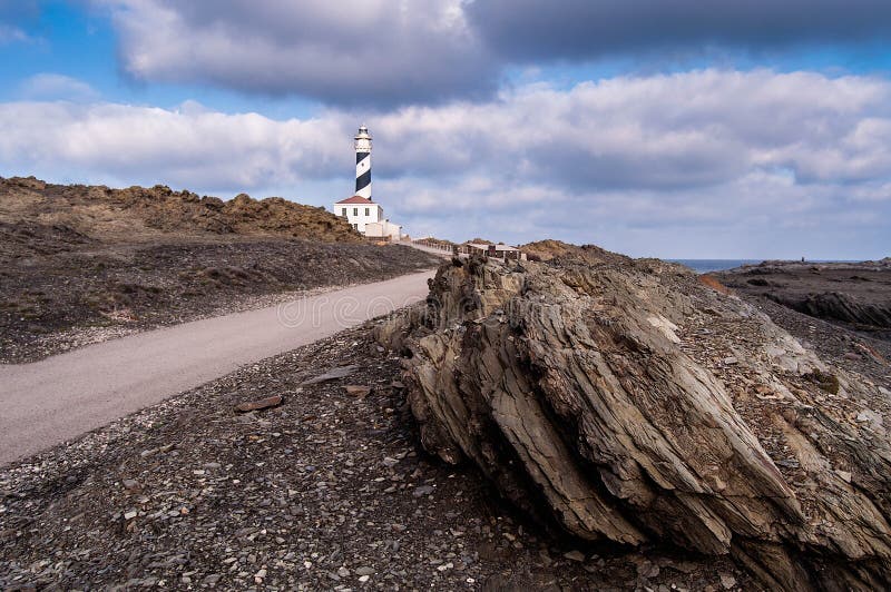 The lighthouse stock photo. Image of blue, coastal, island - 91389764