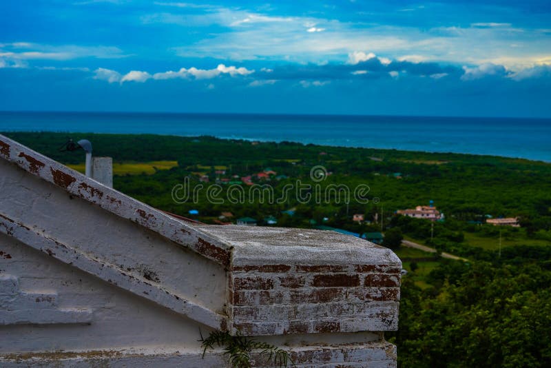 Lighthouse`s view stock image. Image of asia, ilocos - 89977495