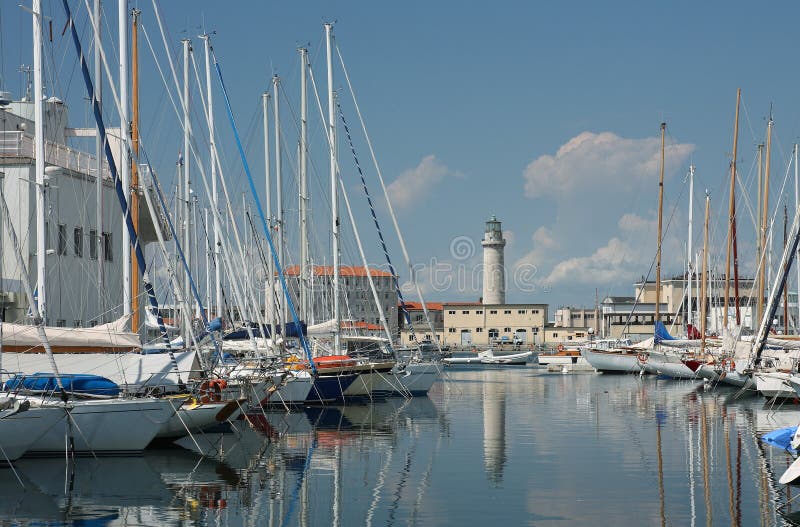 Trieste Harbor Italy stock photo. Image of city, mediterranean - 46094250