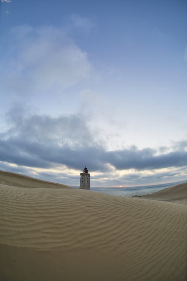 Lighthouse and Sand stock image. Image of tourist, sunset - 222949