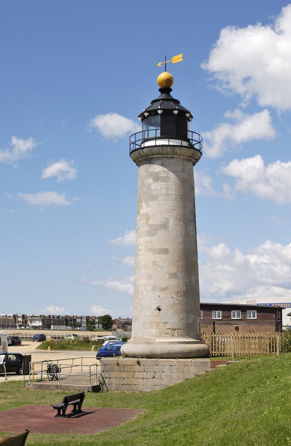 Lighthouse in Shoreham stock photo. Image of beacon, harbor - 38114570