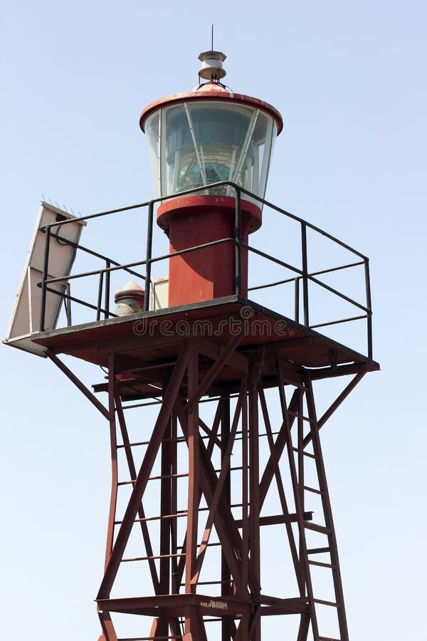 Lighthouse Solar stock photo. Image of iron, navigation - 73413340