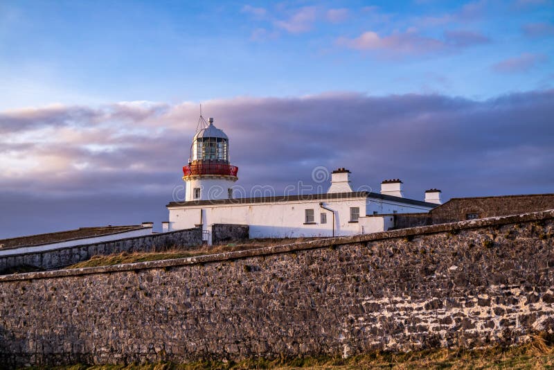 Lighthouse at St. John`s Point, County Donegal, Ireland Stock Photo ...